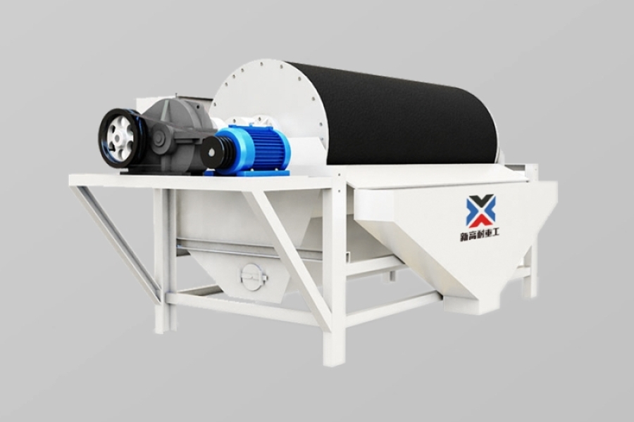 CTB Series Permanent Magnetic Drum Separator_Beneficiation Equipment_PRODUCT_Xingaonai Heavy ...